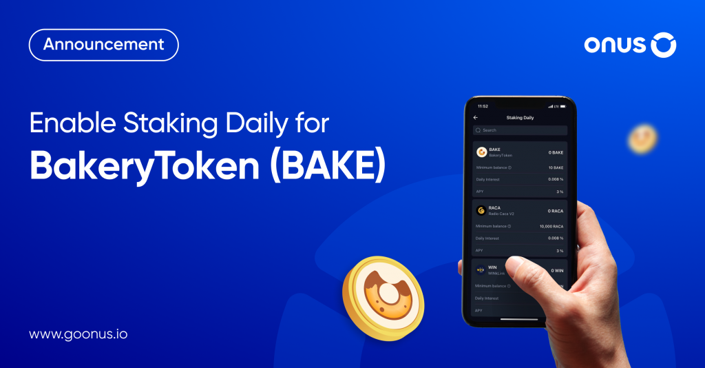 Enable Staking Daily for BakeryToken (BAKE)