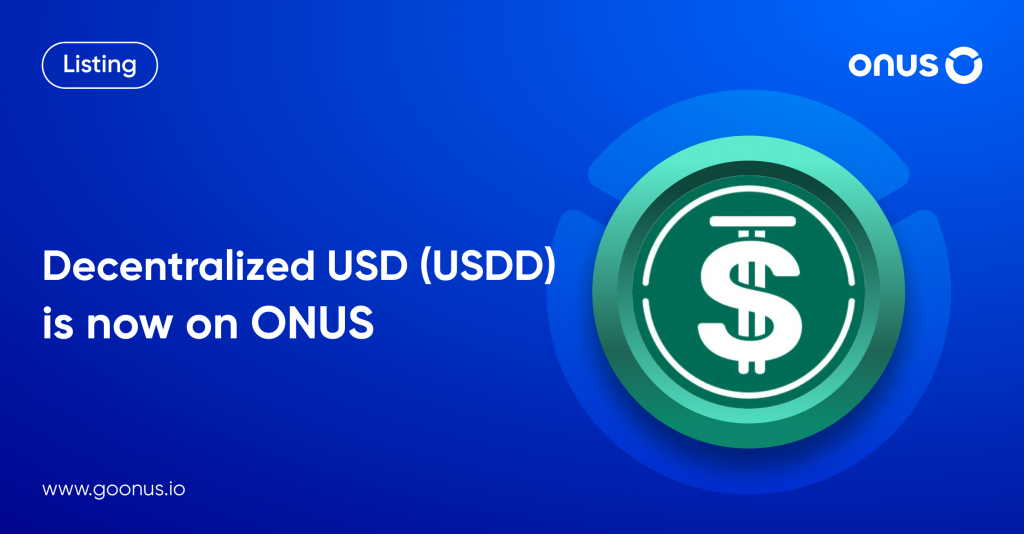 Decentralized USD (USDD) is now available on ONUS