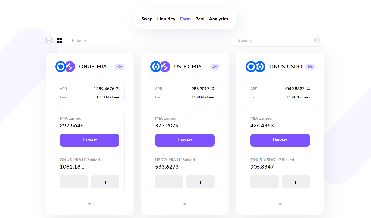 Introducing MiaSwap - DEX/AMM protocol on ONUS Chain