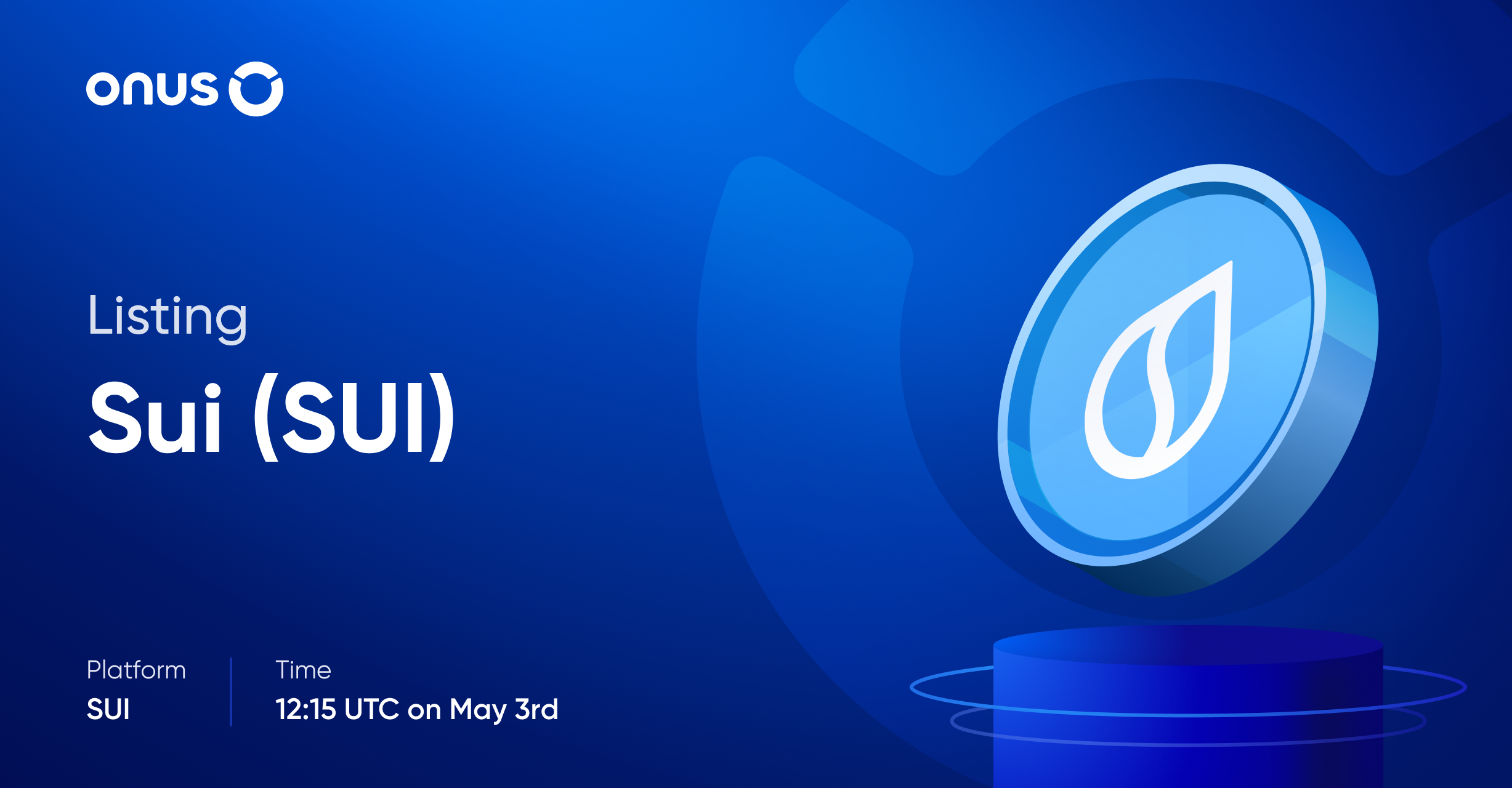 Sui (SUI) gets listed on ONUS