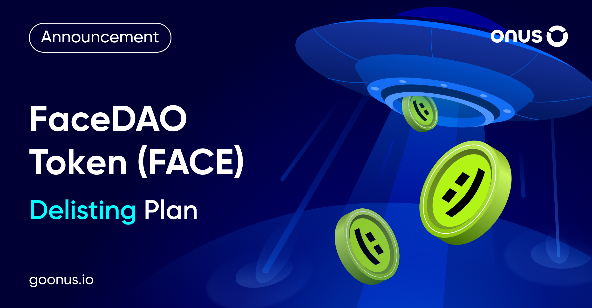 Announcement: FaceDAO Token (FACE) Delisting Plan