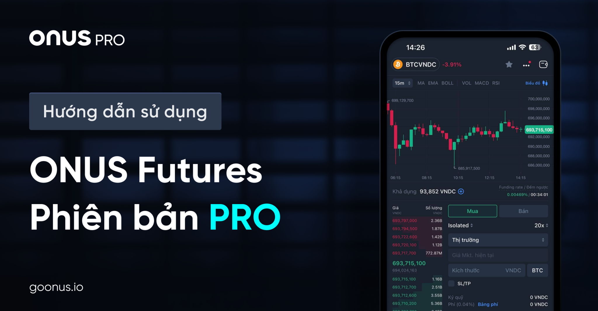 Hướng dẫn sử dụng ONUS Pro (bản Pro)