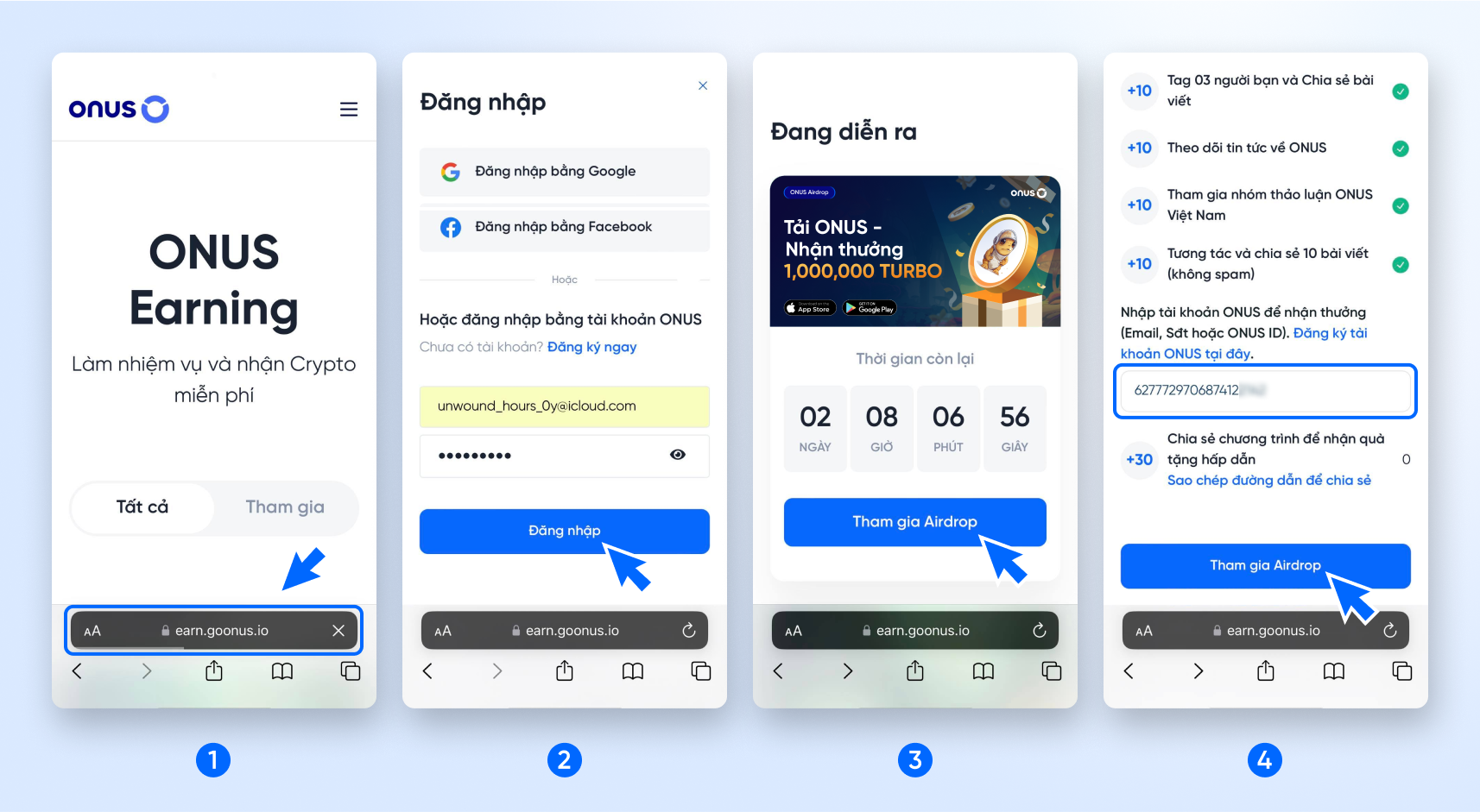 Hướng dẫn nhận Ưu đãi Tháng 5 trị giá 500,000 TURBO